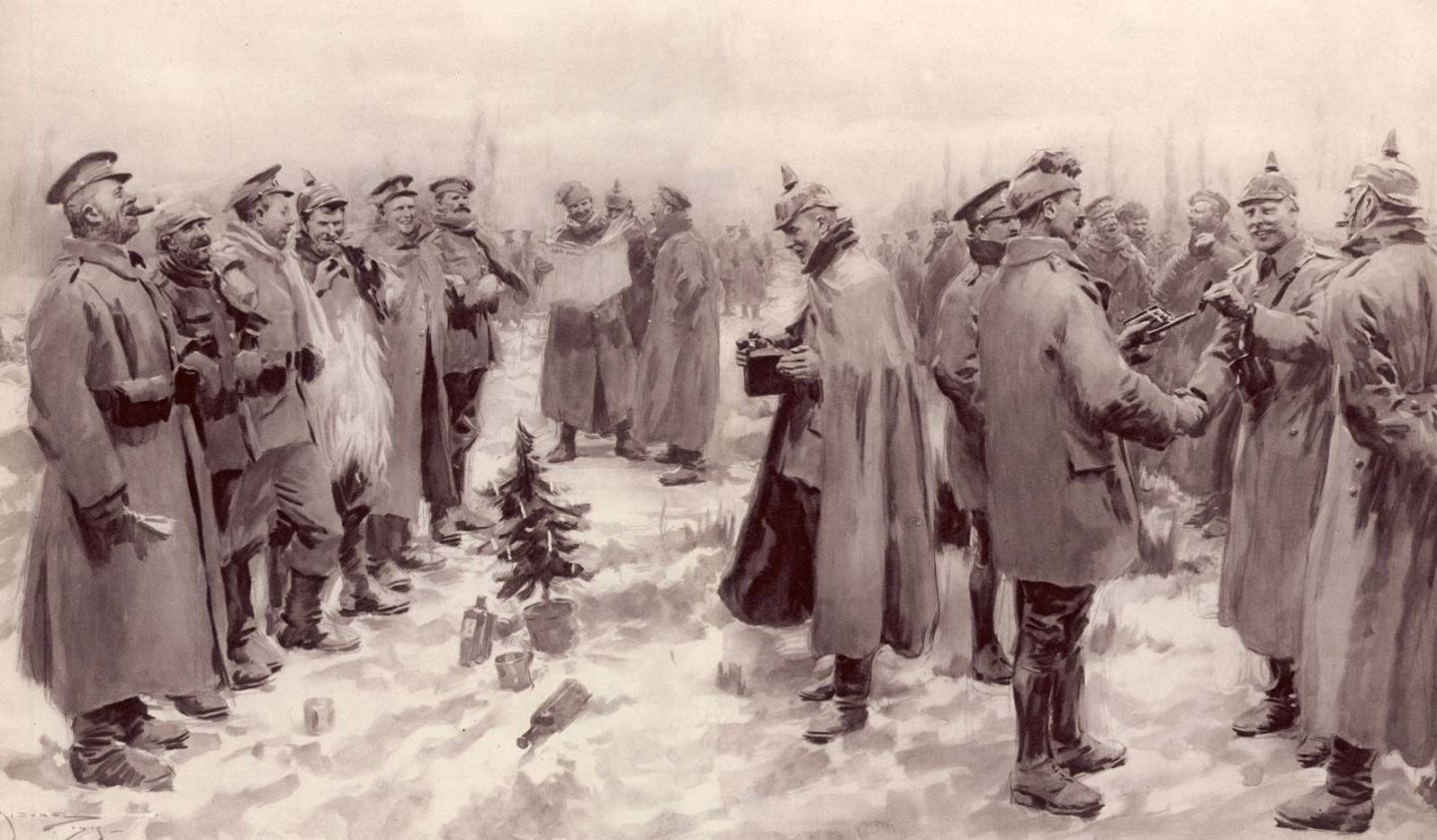 The Great War Xmas Truce, 1914: Not a miracle at Christmas, but a ...